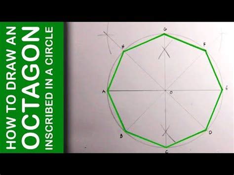 How To Draw An Octagon Inscribed In A Circle
