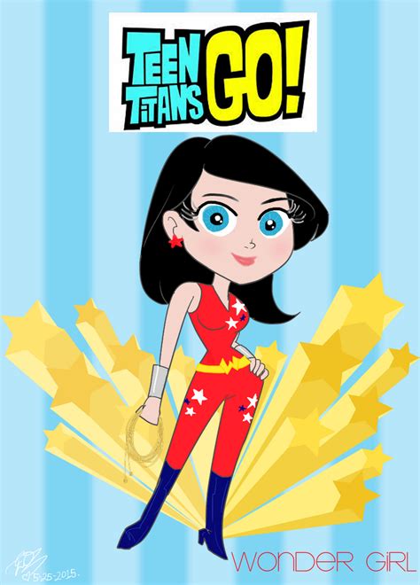 Teen Titans Go Wondergirl By E Ocasio On Deviantart
