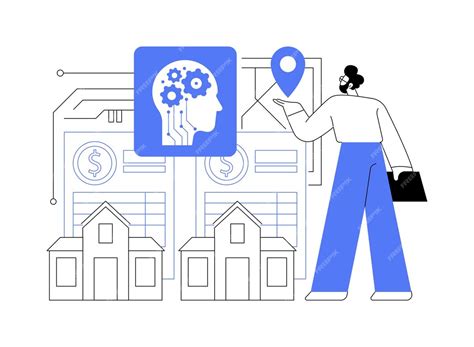 Premium Vector Aistreamlined Property Management Abstract Concept