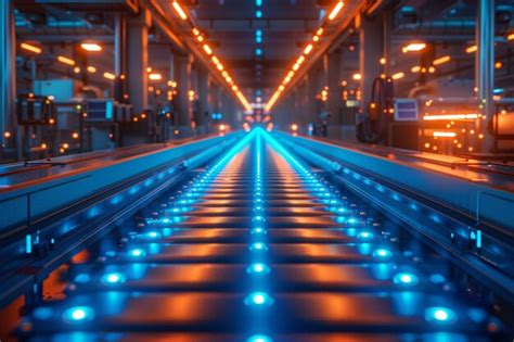 Premium Photo Assembly Line Operation Scene Smart Manufacturing