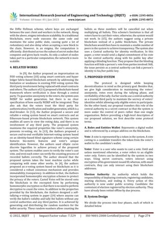 Online Voting System Using Blockchain Technology PDF