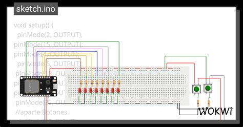 Examen Wokwi Esp32 Stm32 Arduino Simulator