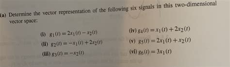 solved a determine the vector representation of the