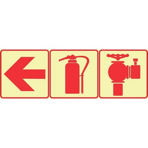 Sabs Red Arrow Left Fire Extinguisher And Fire Hydrant