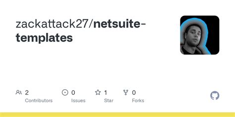 Github Zackattack27 Netsuite Templates