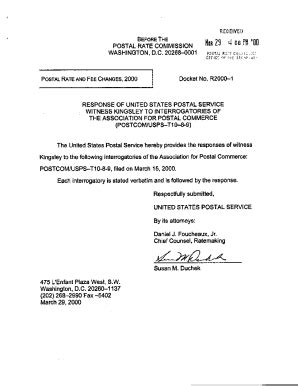 Fillable Online R USPS Notice M D Price Chg Pdf Fax Email Print PdfFiller