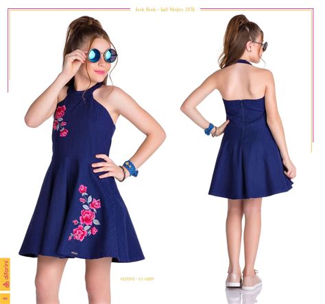 Lookbook Diforini Moda Infantil Para Meninas Vestidos Roupas Infantil