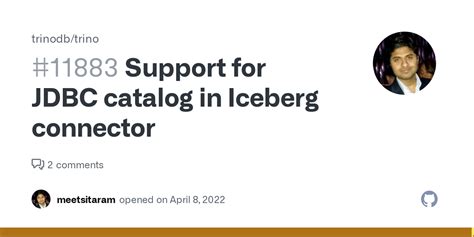 Support For Jdbc Catalog In Iceberg Connector · Issue 11883 · Trinodb Trino · Github