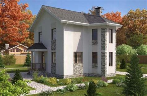 Проект двухэтажного коттеджа на 137 кв метров посмотреть онлайн или