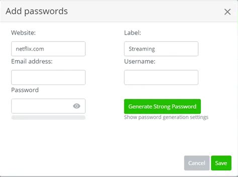 Free Avira Password Manager For Chrome Edge Browsers