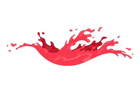 Premium Vector Squirt Splashe Colourful Flowing Spattering Splattered