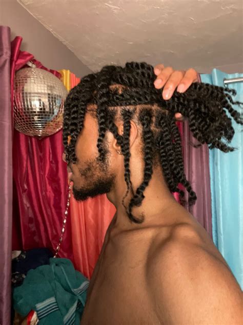 55 Attractive Two Strand Twists Hairstyles For Black Men To Wear In