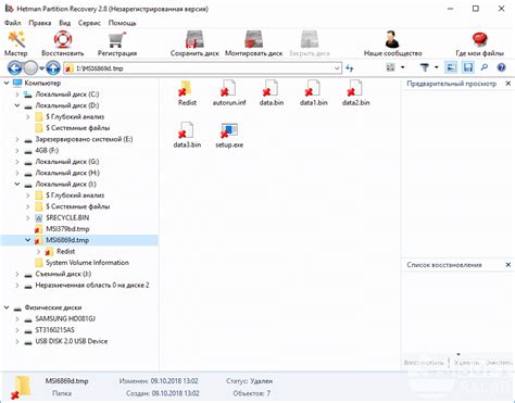 Hetman Partition Recovery — скачать программу на русском языке