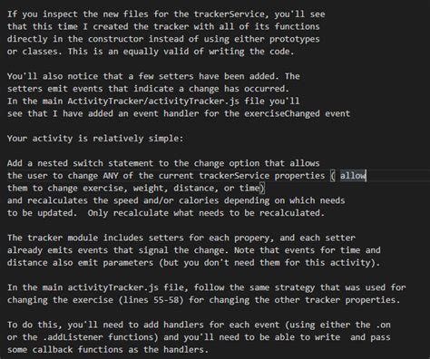 JavaScript Visual Studio ActivityTracker Chegg