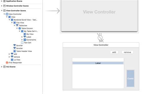 Cocoa How To Create A Nstableview With Custom Viewcells Stack Overflow