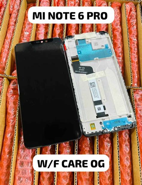 LCD With Touch Screen For Xiaomi Redmi Note Pro Black Display