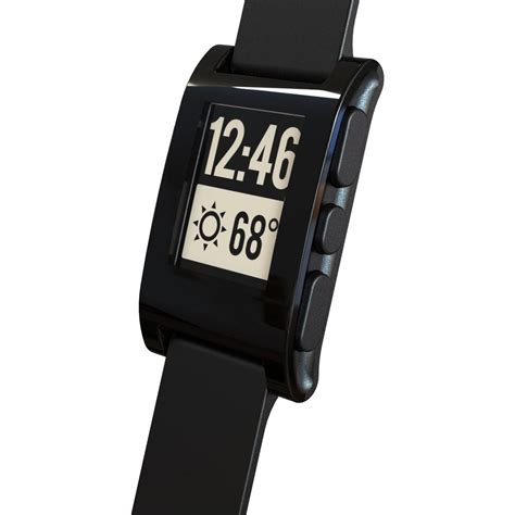 Pebble Watch (Jet Black) купити в інтернет-магазині: ціни на смарт ...
