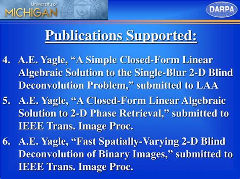 Ppt 2 D And 3 D Blind Deconvolution Of Even Point Spread Functions Powerpoint Presentation