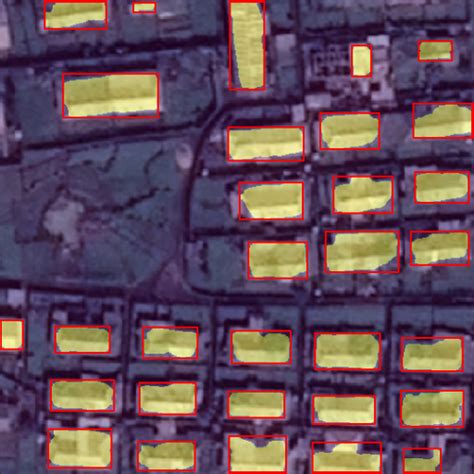 The Overall Building Information Extraction Effect In Both Datasets
