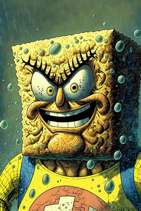Spongebob The Comic Rstablediffusion