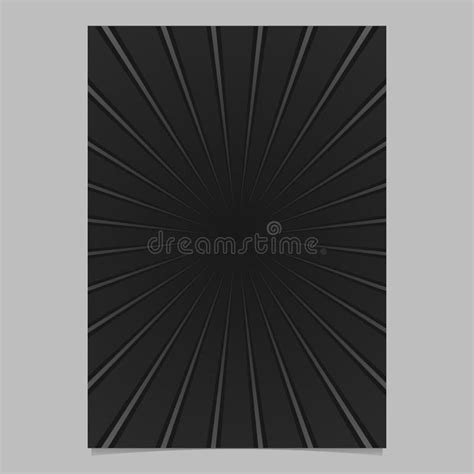 Dynamic Sun Burst Page Template Gradient Brochure Background Stock Vector Illustration Of