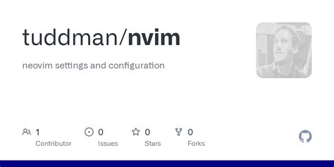 Github Tuddman Nvim Neovim Settings And Configuration