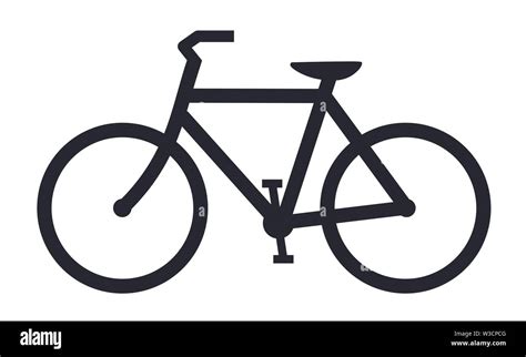Symbol Of Bicycle Cut Out Stock Images And Pictures Alamy