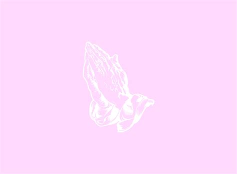 Download Wallpaper White Pink God Aesthetic Praying Praying Hands