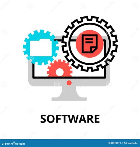 Software Icon Trendy Flat Vector Software Icon On White Background