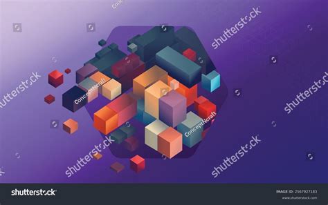big data portability containerisation enable scalability stock vector