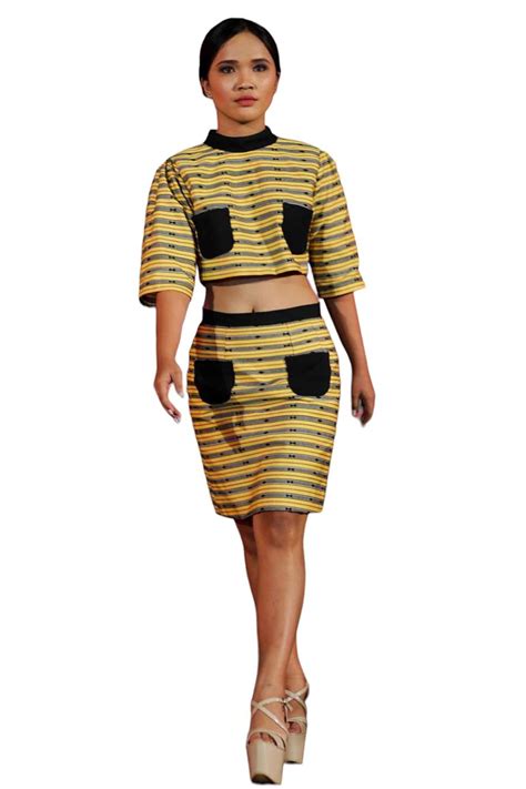 Driana Terno Skirt Tapis And Baag