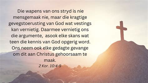 Hoe Om Jou Gedagtes Gevange Te Neem Laat God Jou Transformeer