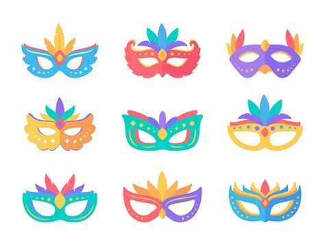 Party Mask Feather Mask For Covering The Face Mysterious Fantasy Party
