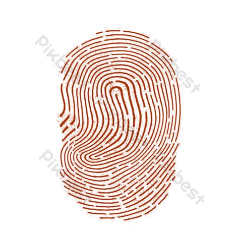 Drawing Fingerprint Texture Elements Png Images Psd Free Download
