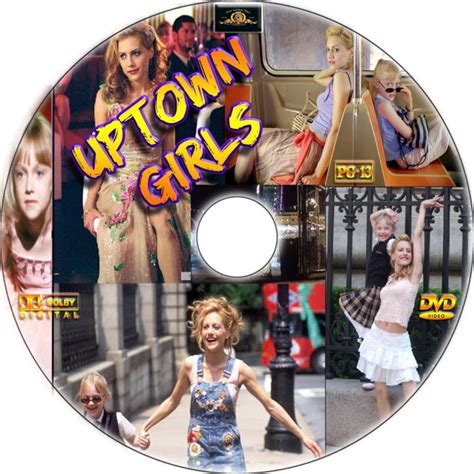 Uptown Girls Dvd Label 2003 R1 Custom Art
