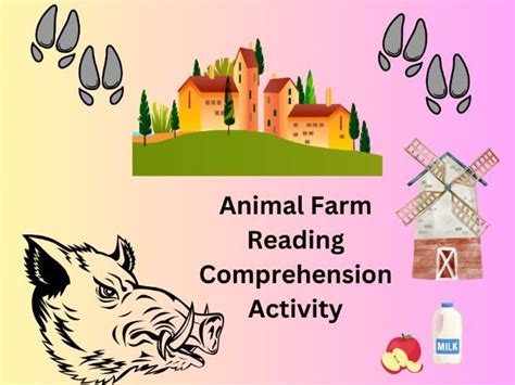 Animal Farm Reading Comprehension Activity Teaching Resources