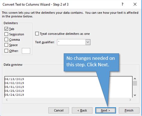 How To Convert Text To Dates With Text To Columns Excel Campus