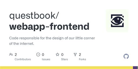 Github Questbookwebapp Frontend Code Responsible For The Design Of