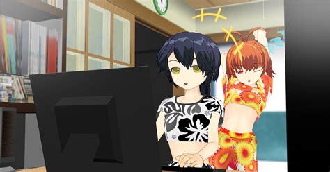 3dカスタム少女 チャットおつかれさま～ Lokishiのイラスト Pixiv