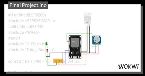 Final Project Ino Wokwi ESP32 STM32 Arduino Simulator
