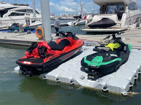 Floating Platform Bridge With Hdpe Pontoon Cube Modular Floating Dock And Floating Dock System