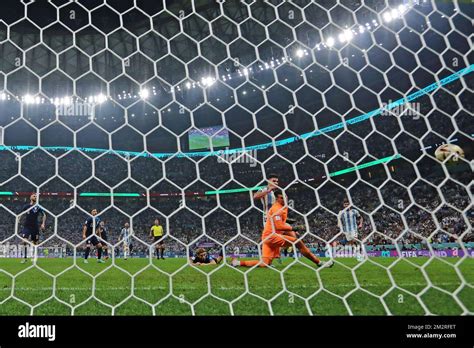 Dominik Livakovic Of Croatia During The FIFA World Cup Qatar Match Semi Final Between