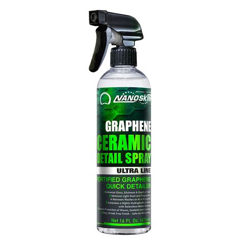 Graphene Ceramic Detail Spray Nanoskin Car Care Products