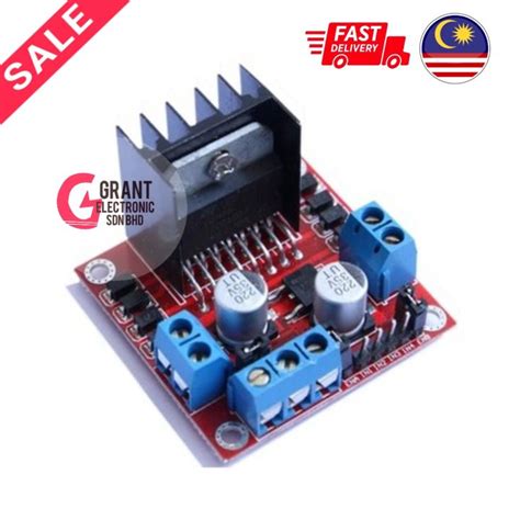 L298n Dual H Bridge Dc Stepper Motor Drive Controller Board Arduino