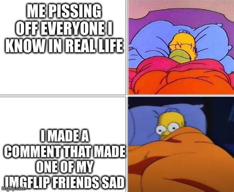 Homer Simpson Sleeping Imgflip
