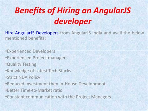 Ppt Why Angularjs Has Become The First Choice For Developers