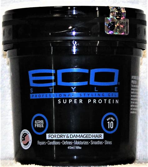 Eco Professional Styling Gel Super Protein 473ml Afro Euro Afryka Shop