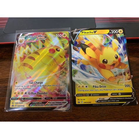 Pokemon Tcg Pikachu Vmax V Promo Shopee Malaysia