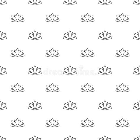 Lotus Repeating Pattern Stock Illustrations 815 Lotus Repeating Pattern Stock Illustrations