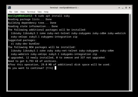How To Install Ruby In Debian 12 Bookworm Linux Mint 22 Fostips